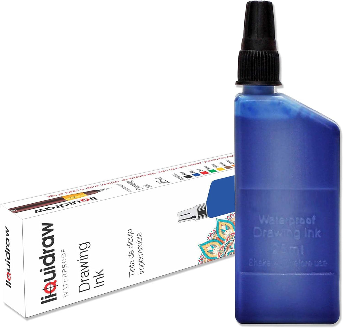 Liquidraw Technical Pen Waterproof Drawing Ink 25ml